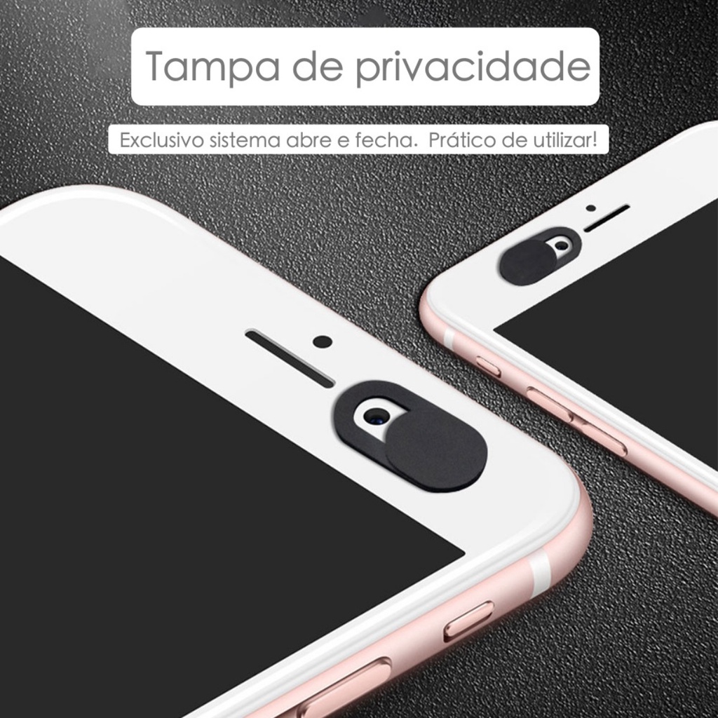 Tampa para câmera de notebook, tablet, celulares e computadores ...