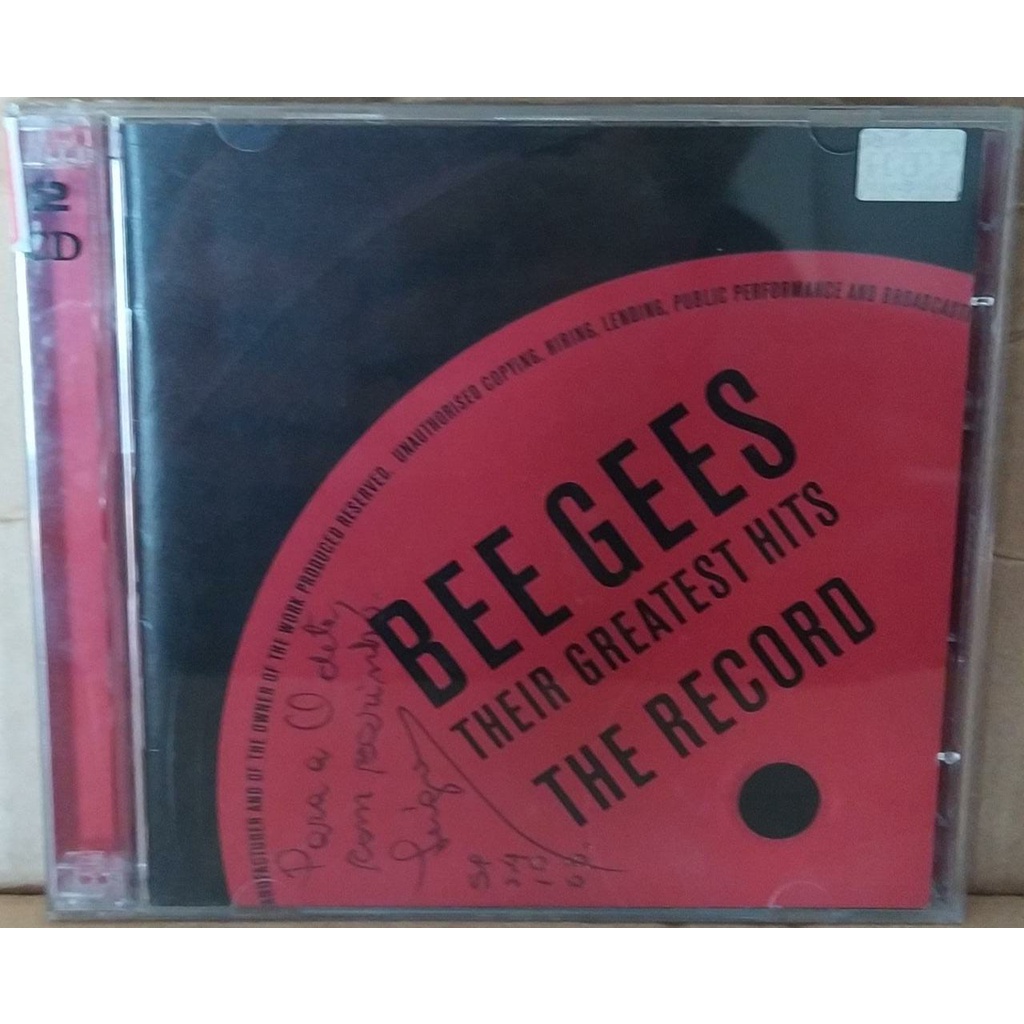 cd bee gees their greatest hits the record | Shopee Brasil