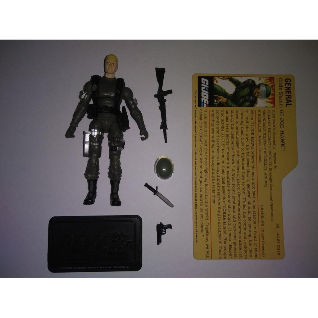 Gi Joe 25th Comandos Em Ação Gen. Hawk | Shopee Brasil