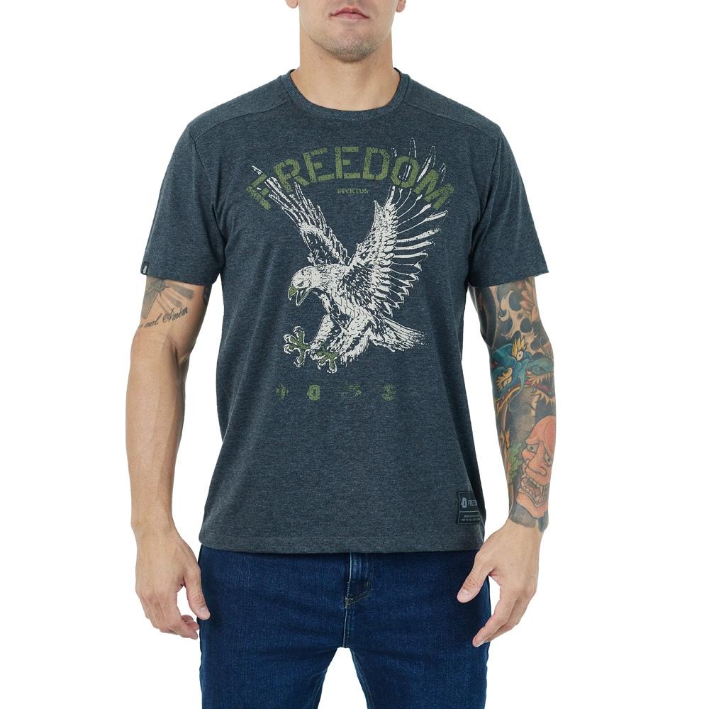 Camiseta Freedom Eagle Invictus Regular Fit | Shopee Brasil