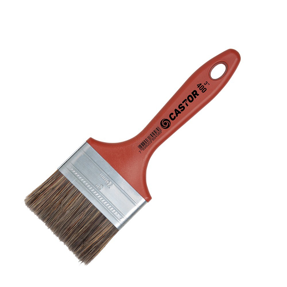 Pincel Trincha 3'' Polegada Cerda Para paredes | Shopee Brasil