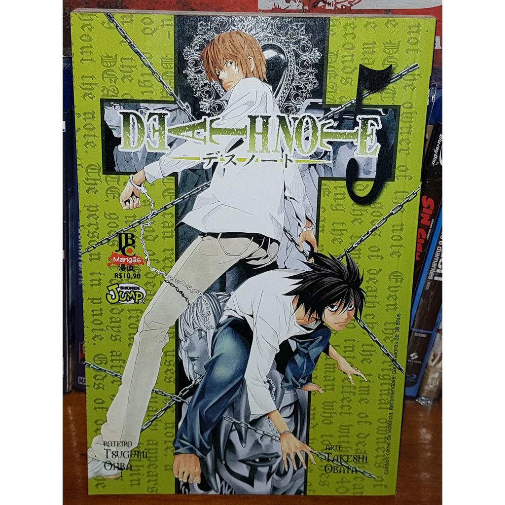 Mangá Death Note - Vol 5 - JBC | Shopee Brasil