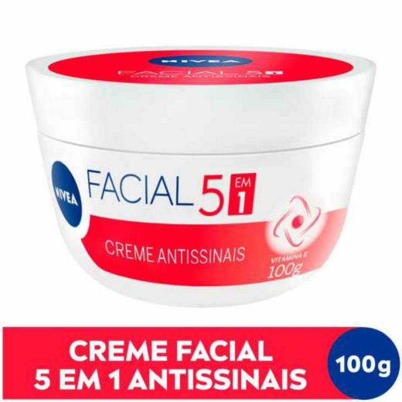 reme Facial Antissinais, Nivea, 100g | Shopee Brasil