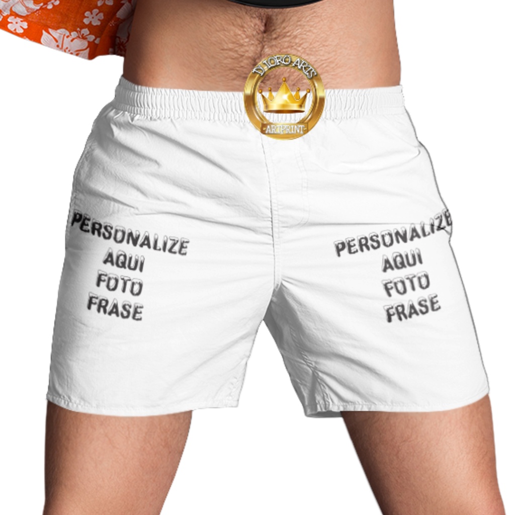 Short Samba Canção cor lisa para Sublimação | Shopee Brasil