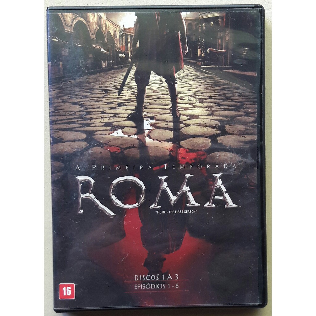 Dvd Roma Primeira Temporada Episódios 1-8 (excelente) | Shopee Brasil