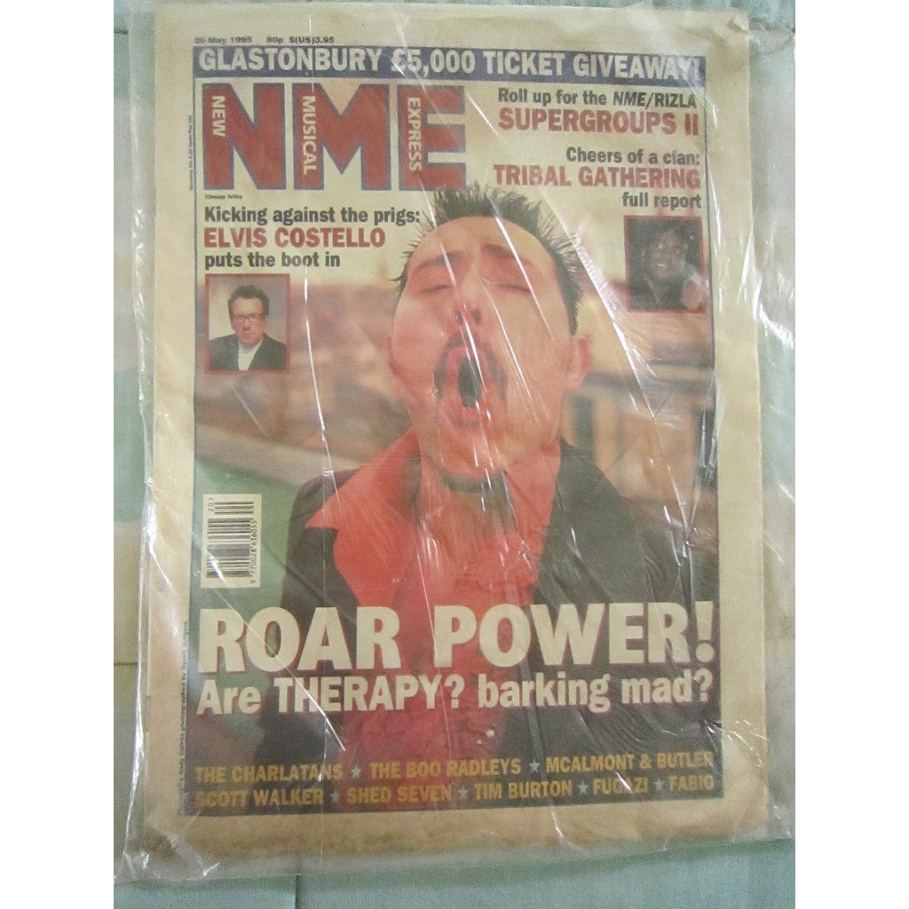 Revista Nme New Musical Express 20-05-1995 - Therapy - Charlatans ...