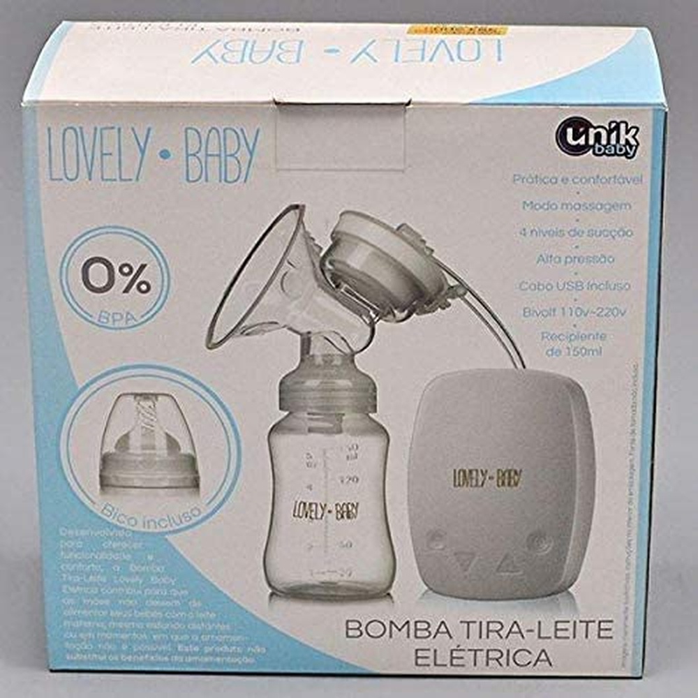Bombinha Tira Leite Lovely-Baby Eletrica | Shopee Brasil