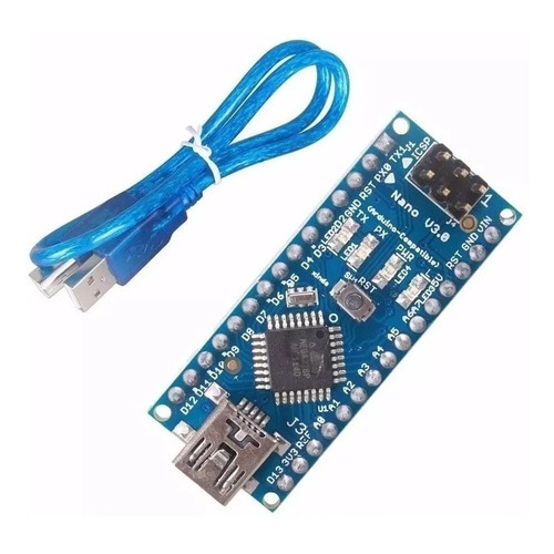 Arduino Nano V3.0 Avr Atmega328 P-au/ Com Cabo [ Código 167 ] | Shopee Brasil
