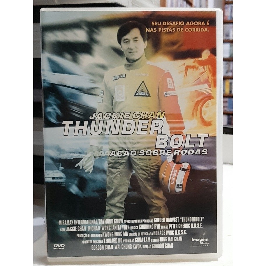 Dvd Original Do Filme Thunderbolt (leia Anúncio) Jackie Chan | Shopee Brasil
