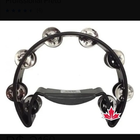 meia-lua instrumento musical (pandeiro) | Shopee Brasil