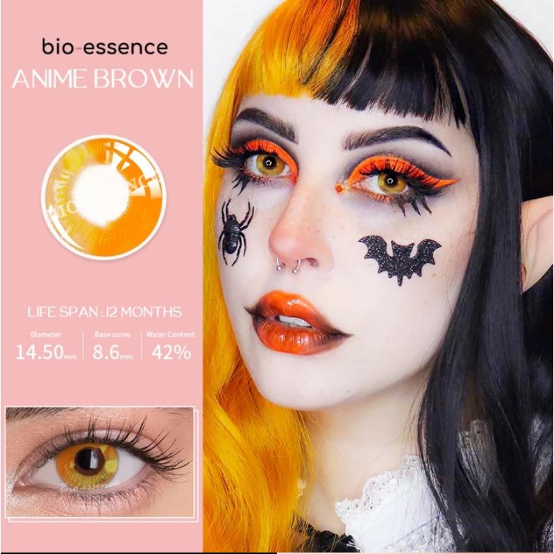 Lente de Contato para Cosplay Coscon Orange | Shopee Brasil