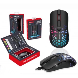 Mouse Gamer Colmeia Ultra Leve Usb Led Rgb Profissional 6d KA-607 | Shopee Brasil