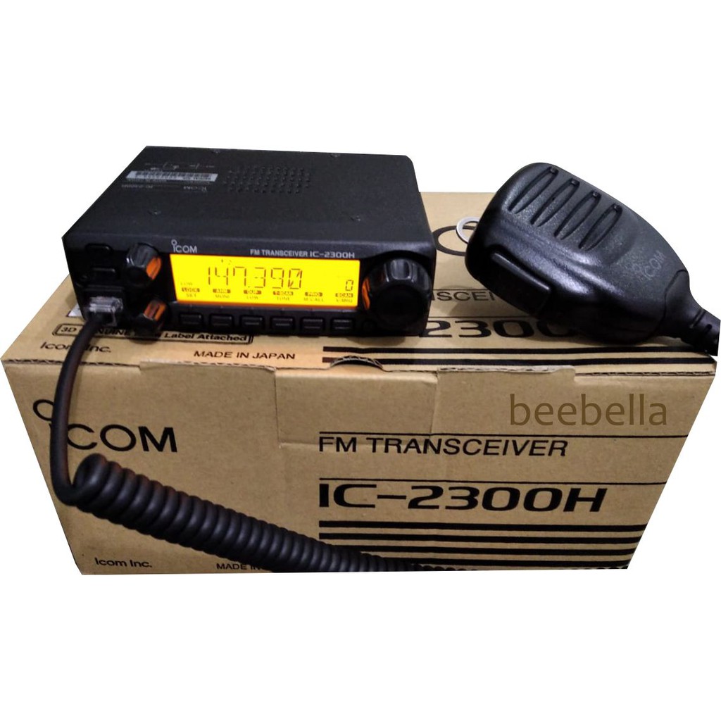 Radio amador VHF icon ic-2300h made in Japan selo holografico novo na ...