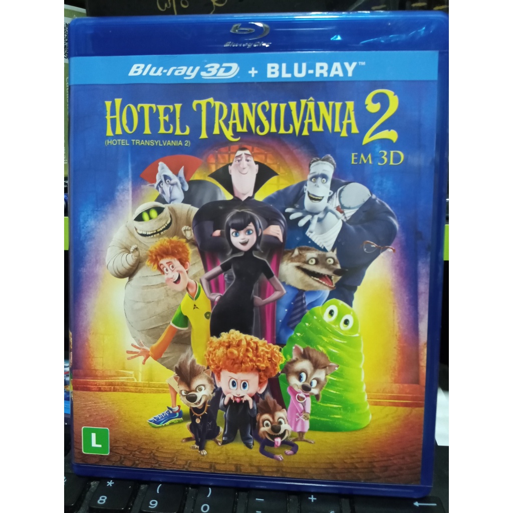 Blu-ray Hotel Transilvânia 2 (3D + 2D) | Shopee Brasil