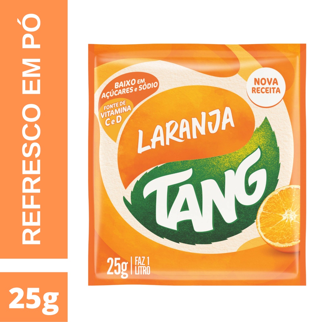 Refresco Po Tang 25gr Sabor Laranja - Mondelez | Shopee Brasil