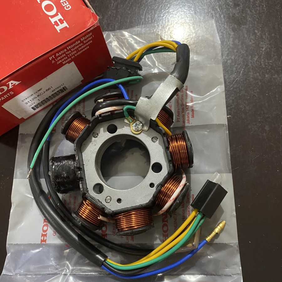 Honda Kcj Spooll Stator Comp | Shopee Brasil