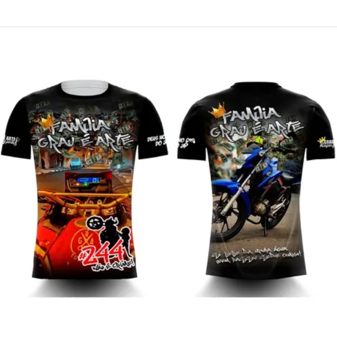 Camisa Camiseta Cabo Enrolado# 244 Não É Crime- Grau é Arte | Shopee Brasil