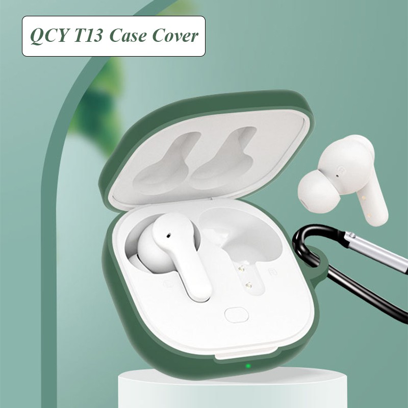 Capa De Fone De Ouvido De Silicone Para QCY T13/HT05/HT08/HT10/T13 ANC ...