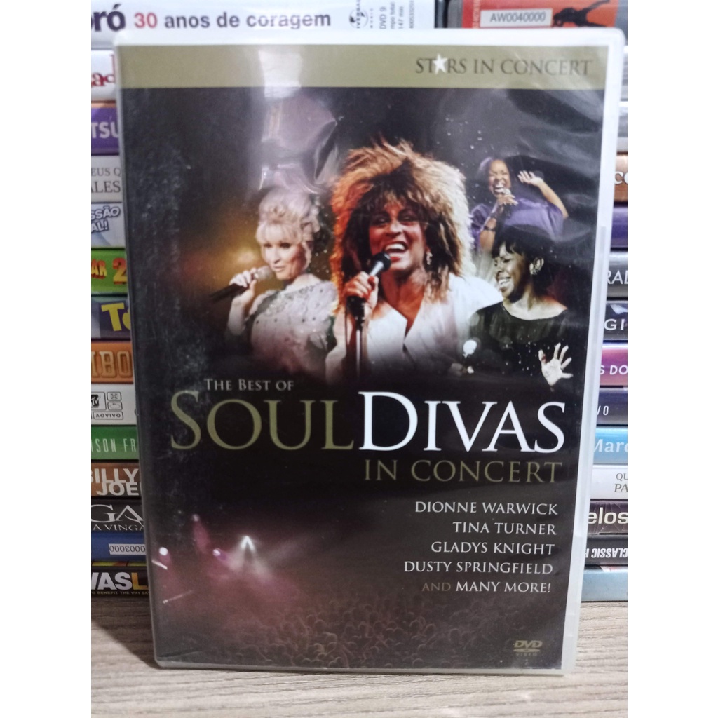 DVD The Best of Soul Divas in Concert | Shopee Brasil