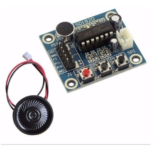 Modulo Gravador De Voz De Som Player Isd1820 Arduino Pic Arm | Shopee ...
