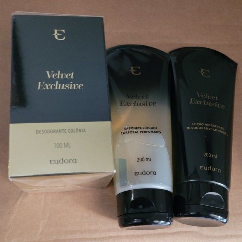 Kit Eudora Velvet Exclusive | Shopee Brasil