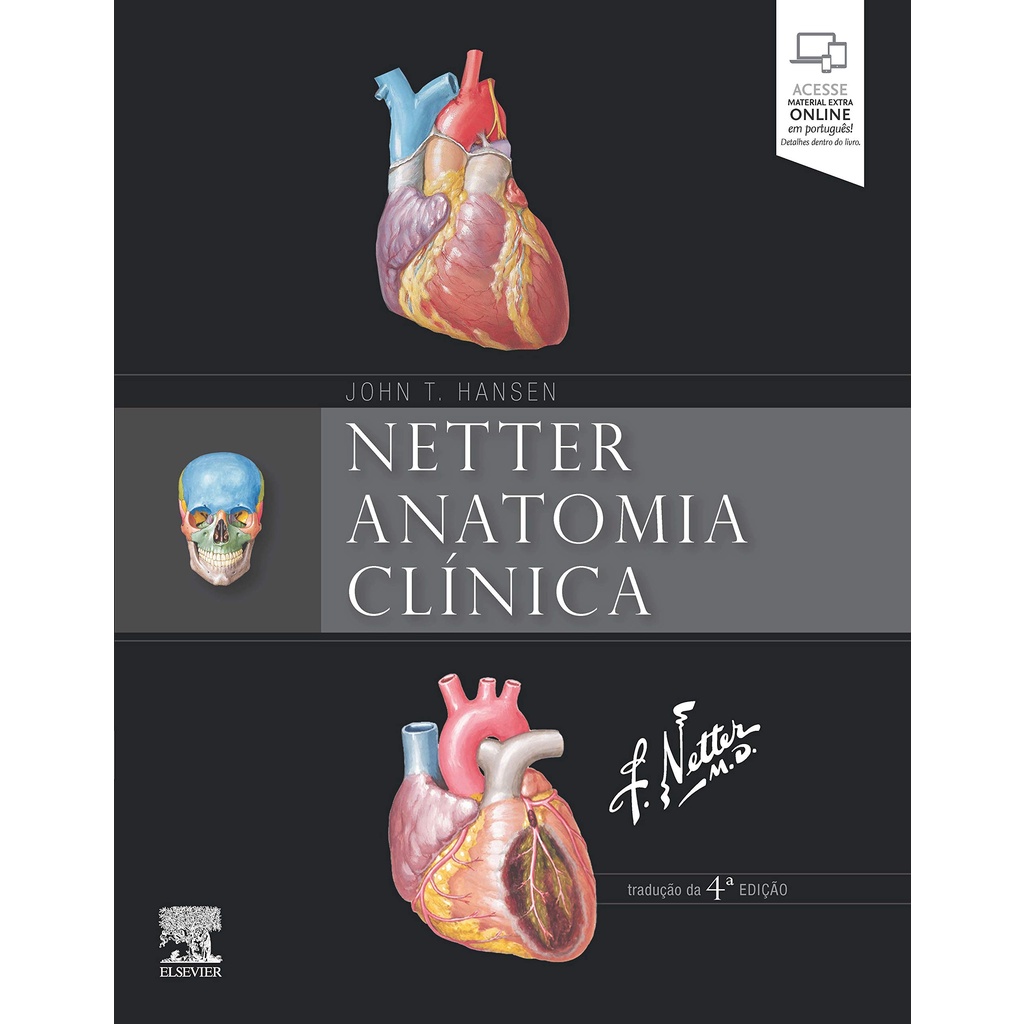 Netter Anatomia Clínica - Autor: John T. Hansen | Shopee Brasil
