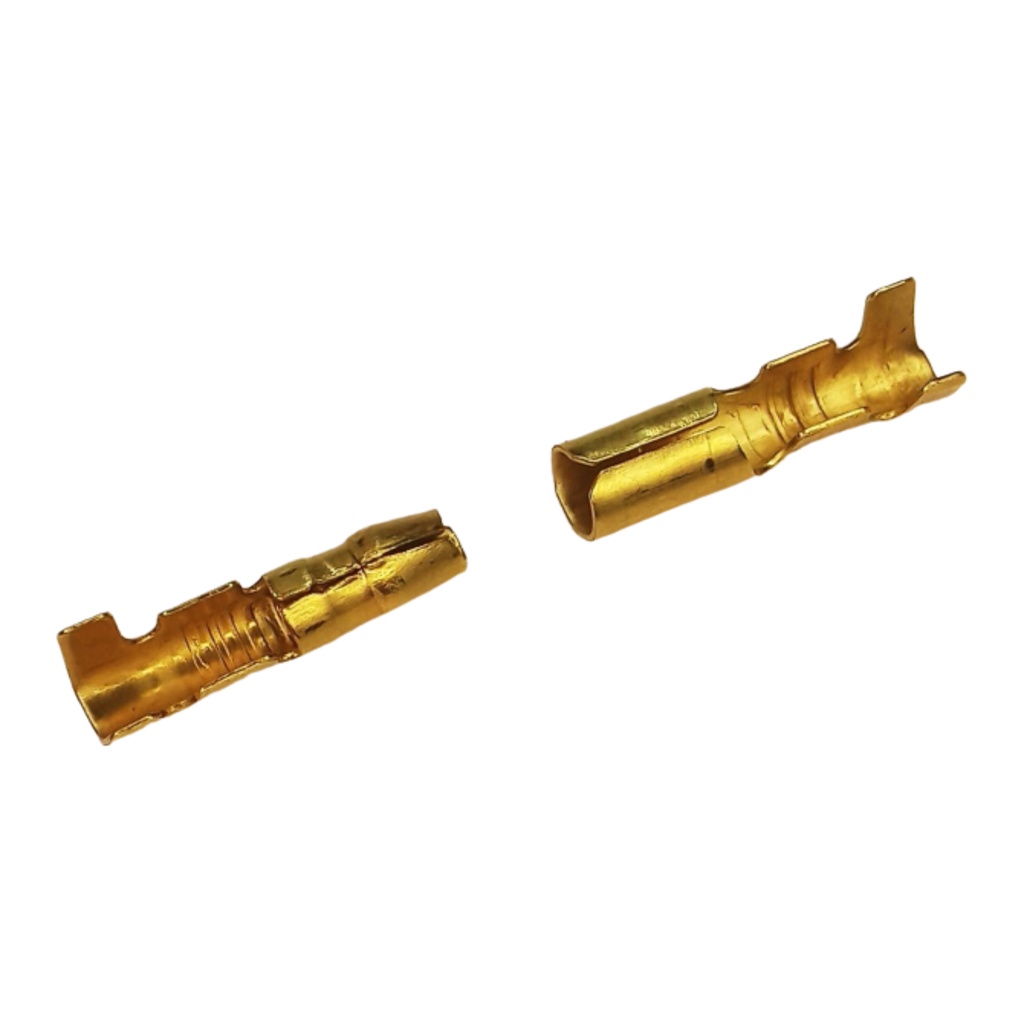 Kit 15 Pares Terminal Macho e Fêmea Tubolar Fio Até 4mm | Shopee Brasil