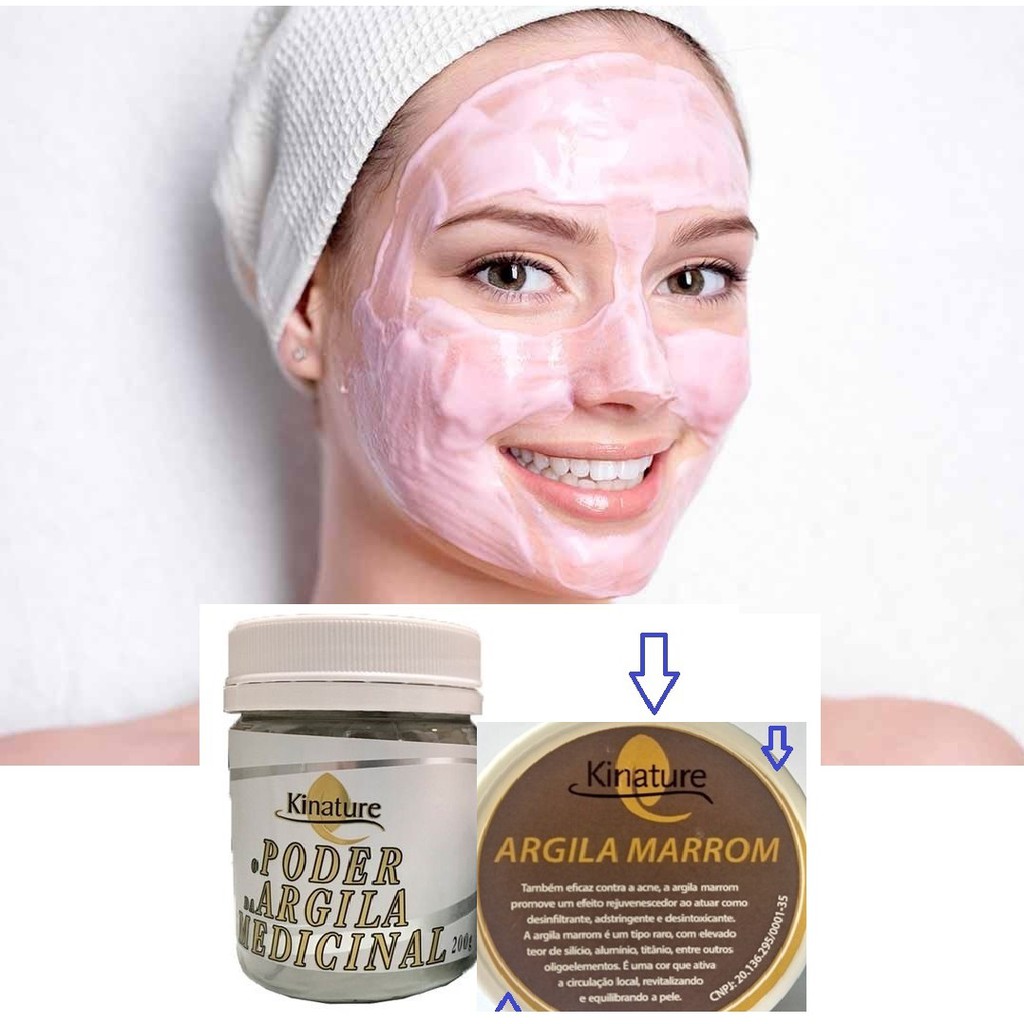1 Argila Marrom Como Usar na Pele Quais são os Tipos | Shopee Brasil