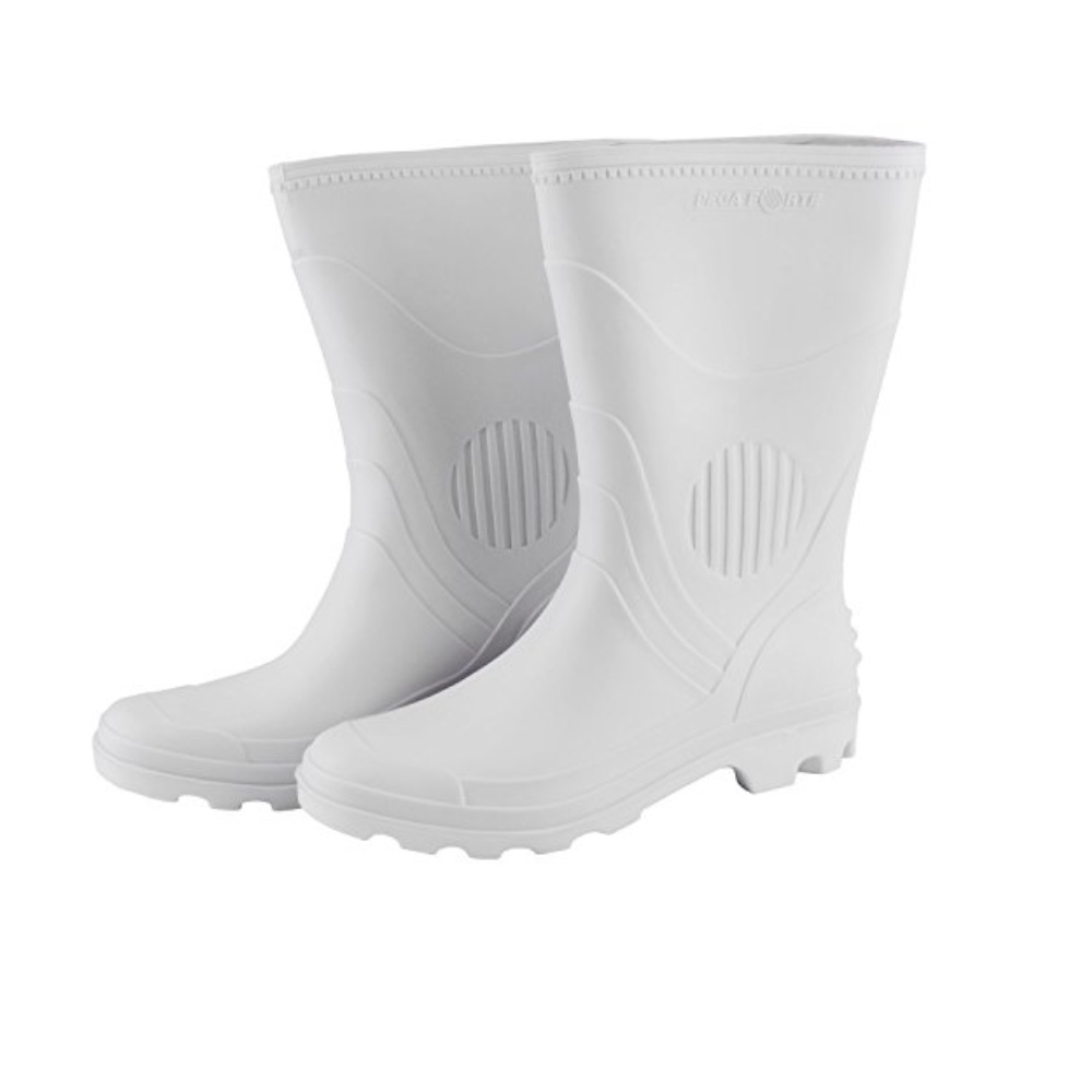 Bota Galocha Pega Forte Impermeável Branca | Shopee Brasil