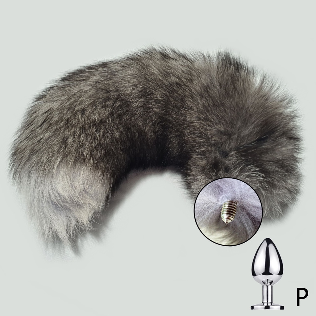 Plug Anal Fox Luxo Raposa e Lobo Furry Cosplay Orelha Raposa (Plug Anal ...