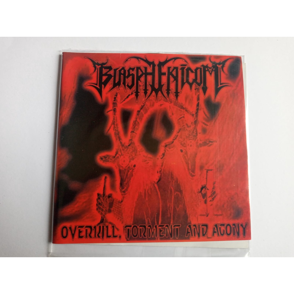 CDR - Blasphemicom - Overkill, Torment and Agony - (SP/BRA) | Shopee Brasil