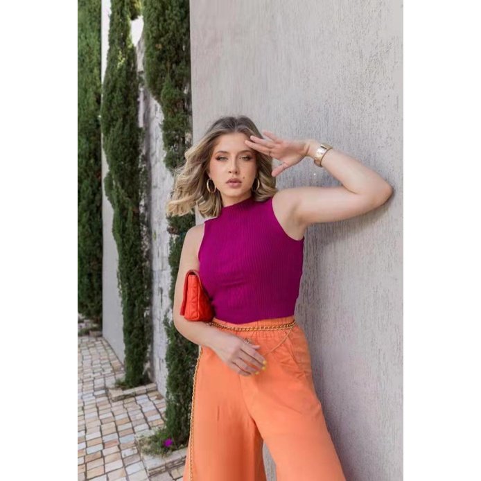 regara cropeed modal feminina | Shopee Brasil
