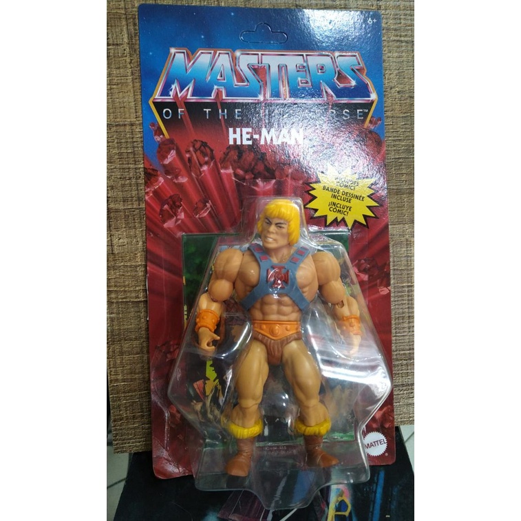 Boneco He Man - Articulado - Mattel | Shopee Brasil