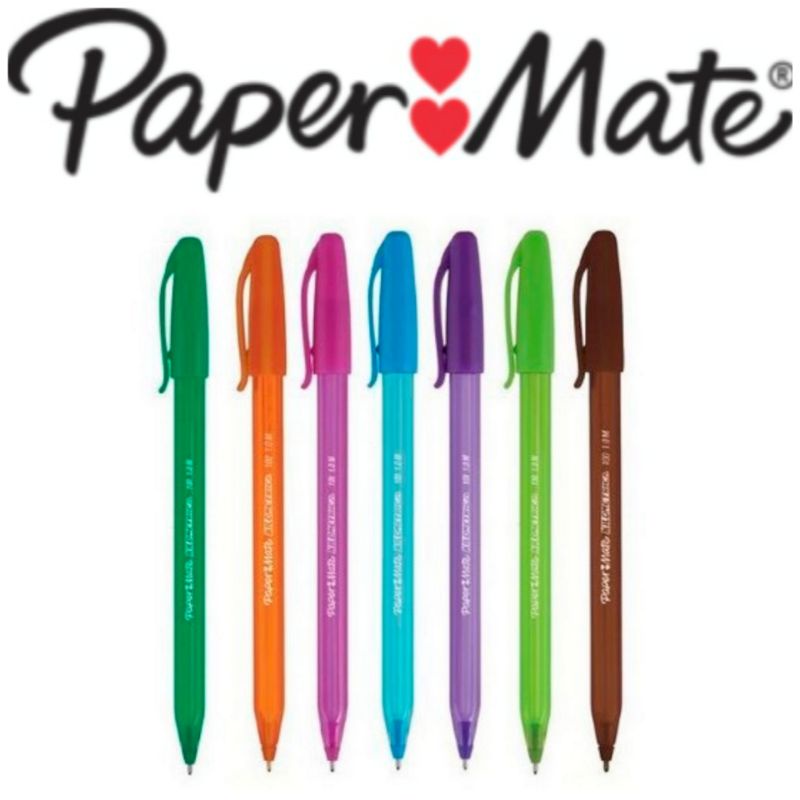 Caneta Esferográfica Paper Mate Kilometrica 100 Color - UNIDADE ...