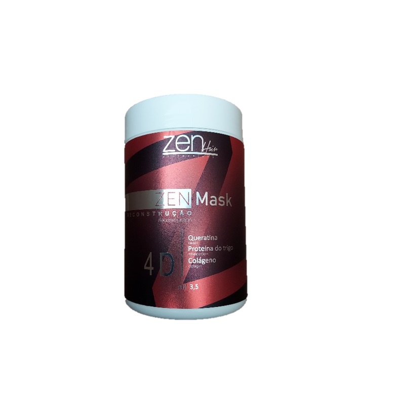 Zen Hair Reconstrução Cronograma Capilar 1kg | Shopee Brasil