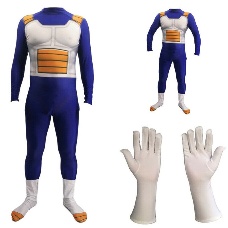 Terno Respirável Z Vegeta Zentai Do Dragão Da Bola Para A Experiência ...