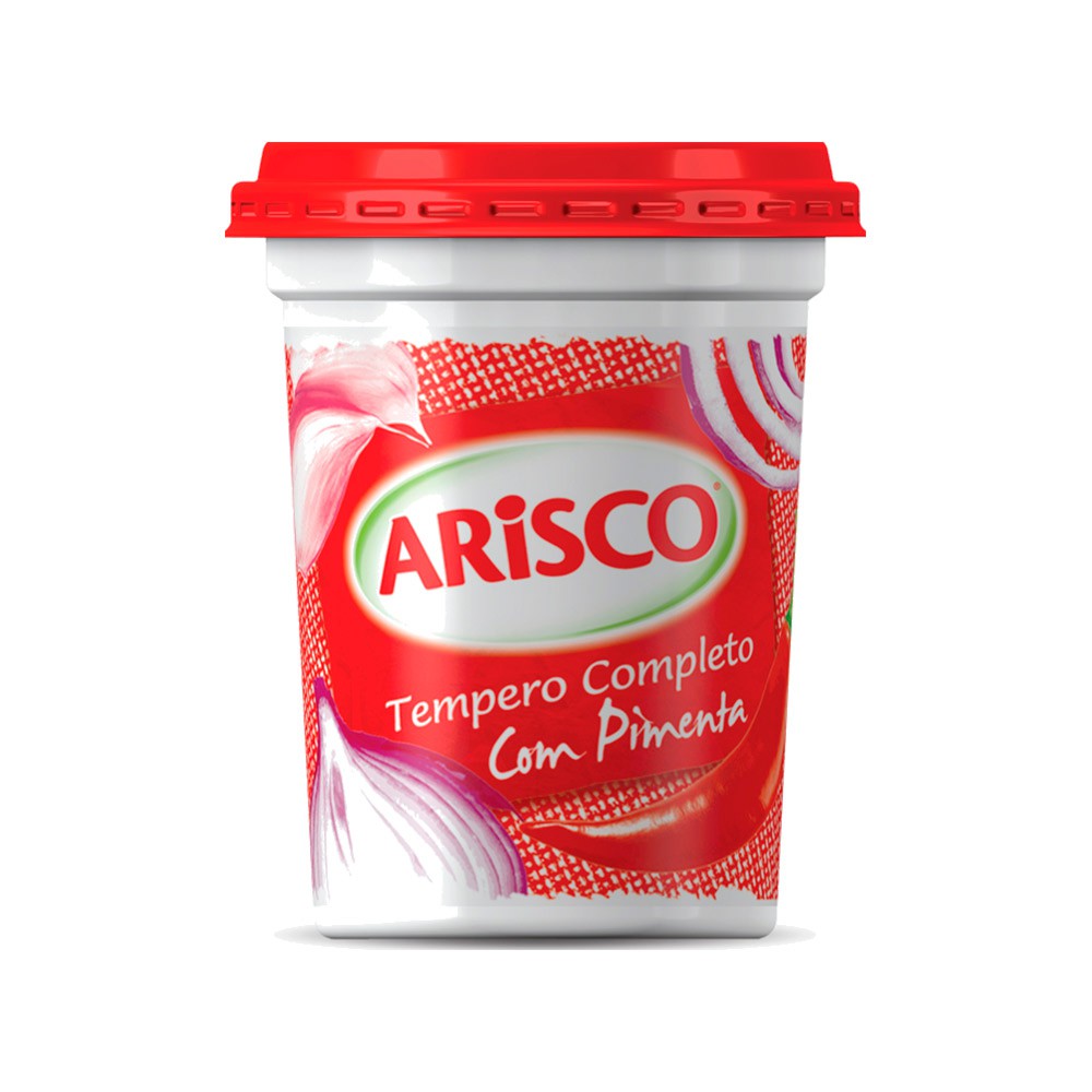 Tempero Arisco Completo Mais Sabor Com Pimenta 300g | Shopee Brasil