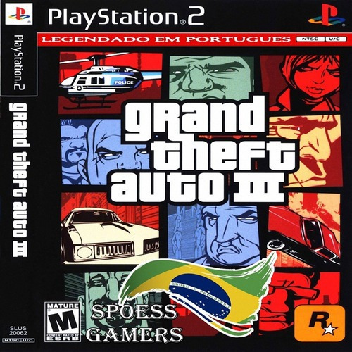 Gta 3 Ps2 Grand Theft Auto Patch Portugues | Shopee Brasil