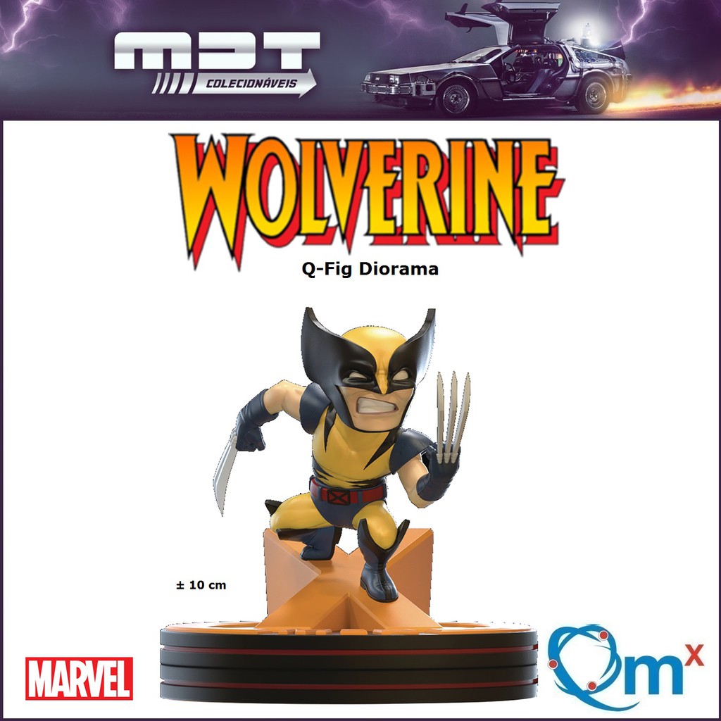 QMx - X-Men Wolverine Q-Fig Diorama | Shopee Brasil