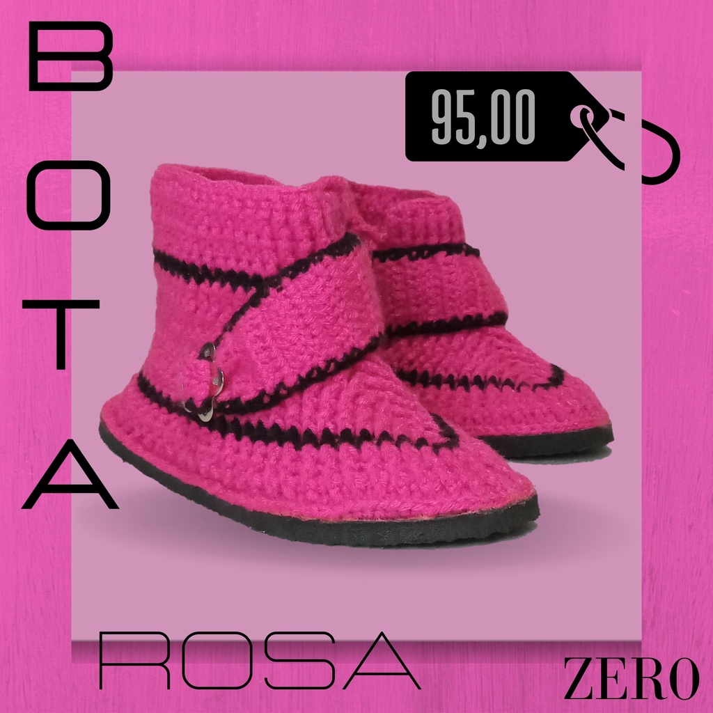 BOTA ROSA P/ADULTA | Shopee Brasil