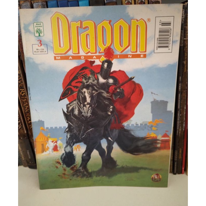 Revista Dragon Magazine #3 - Advanced Dungeons & Dragons RPG | Shopee ...