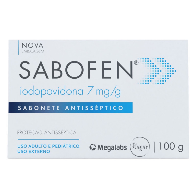 Sabofen Sabonete Antisséptico 100g | Shopee Brasil