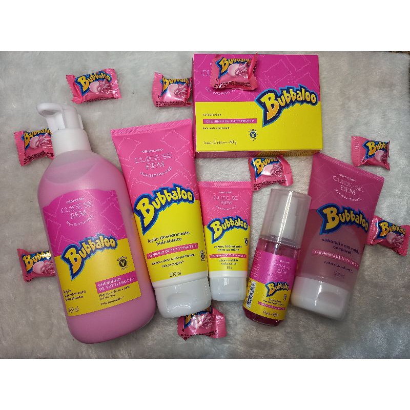 Kit Bubbaloo Cuide-se Bem (6 itens) | Shopee Brasil