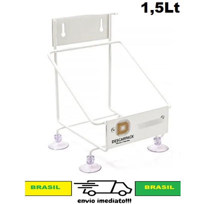 Suporte Metalico Para Caixas Coletoras Descarpack | Shopee Brasil