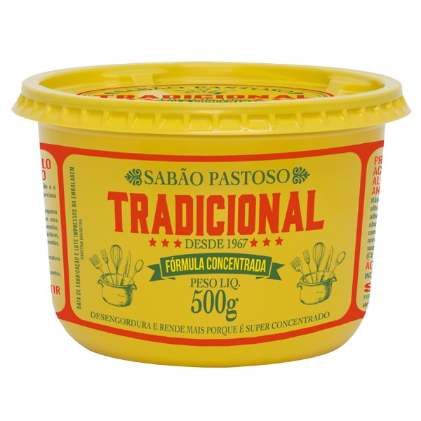 Sabão Pastoso Tradicional 500g | Shopee Brasil