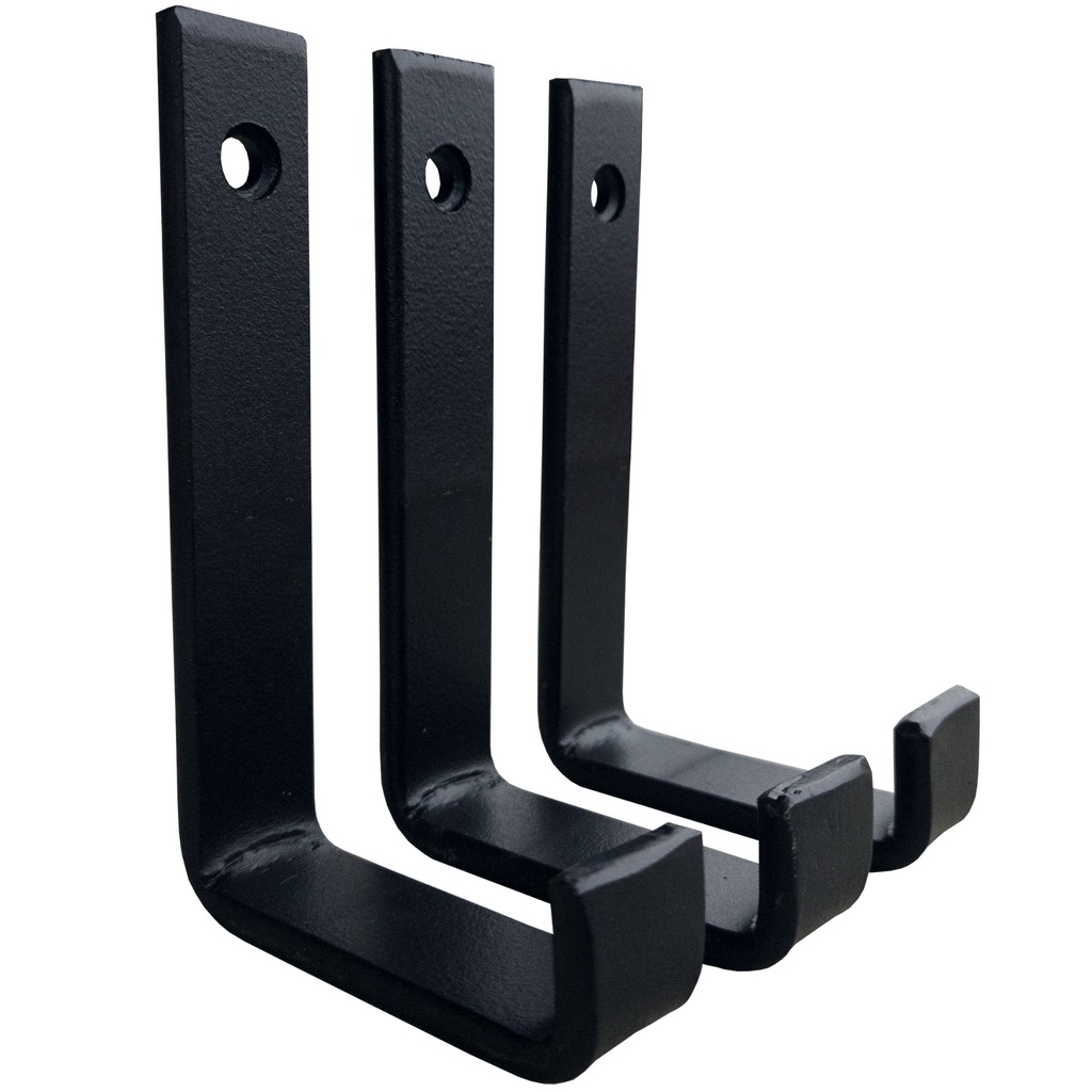 Kit 3 Gancho Cantoneira Suporte 5 Cm Ferro Reforçado 5mm Fixador Parede ...