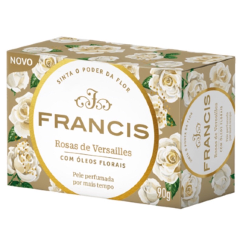 Sabonete Francis Rosas de Versailles 90g | Shopee Brasil