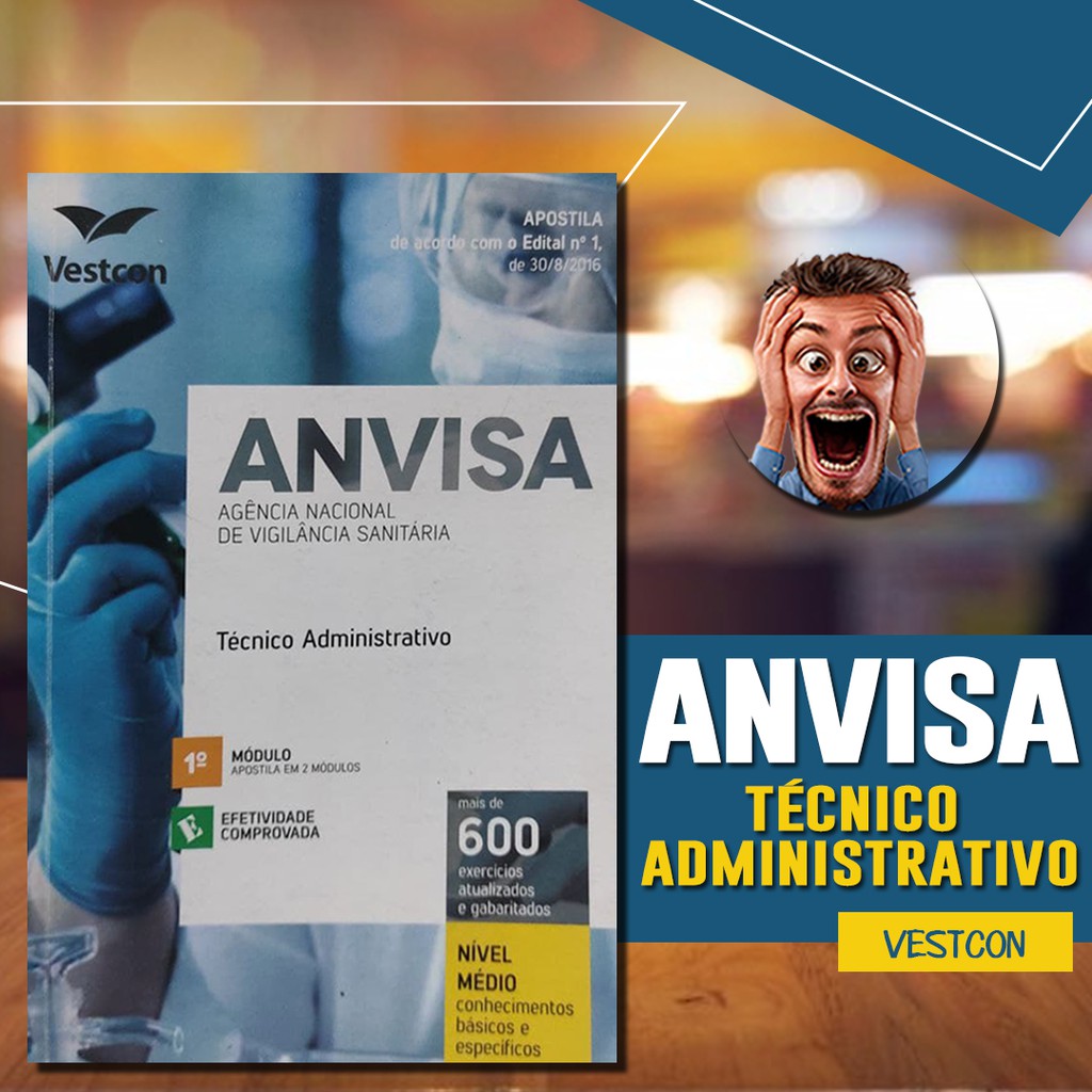 Concurso Anvisa - Módulo 1 - Técnico Administrativo Nível Médio ...