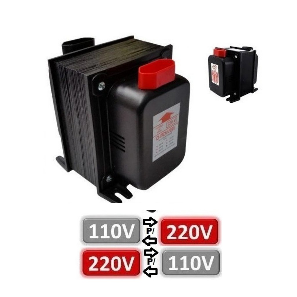 Auto Transformador Bivolt 2000va 2000w Conversor Voltagem 110v/220v | Shopee Brasil