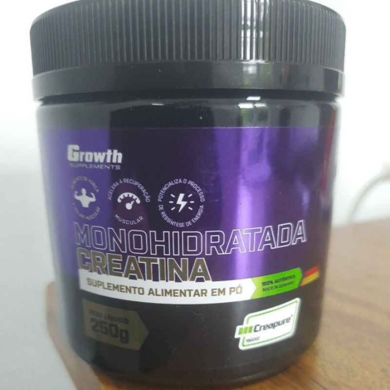 Creatina monohidratada com selo Creapure! 250g | Shopee Brasil